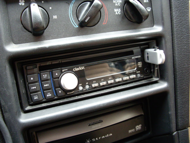 DXZ385USBのUSBを使ったときの画像。: Clarion(クラリオン)DXZ385USB使用レビュー